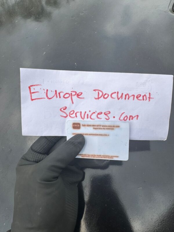 Cscs card - europedocumentservice